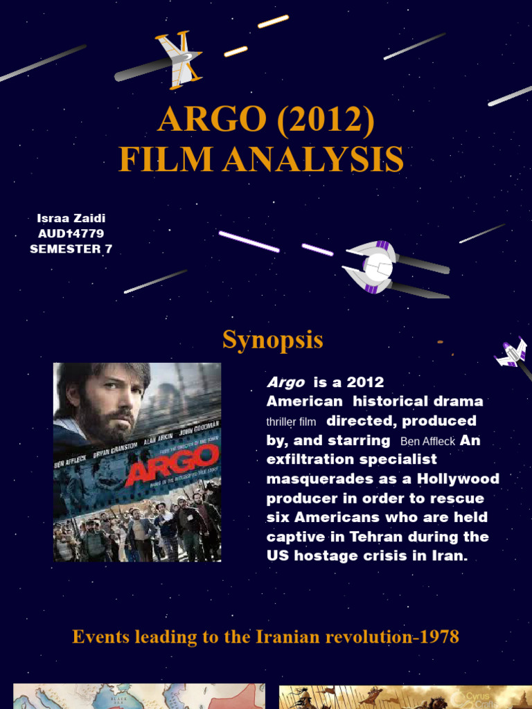 Argo Film Analysis | PDF | International Relations | National Security