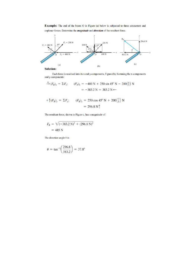 Engineering Mechanics (Statics) - Sample Problems Part 2 | PDF