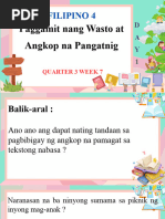 Module 6 - Panghalip Pamatlig | PDF