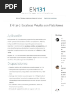 Normativa UNE EN 131 para Escaleras | PDF | Escalera