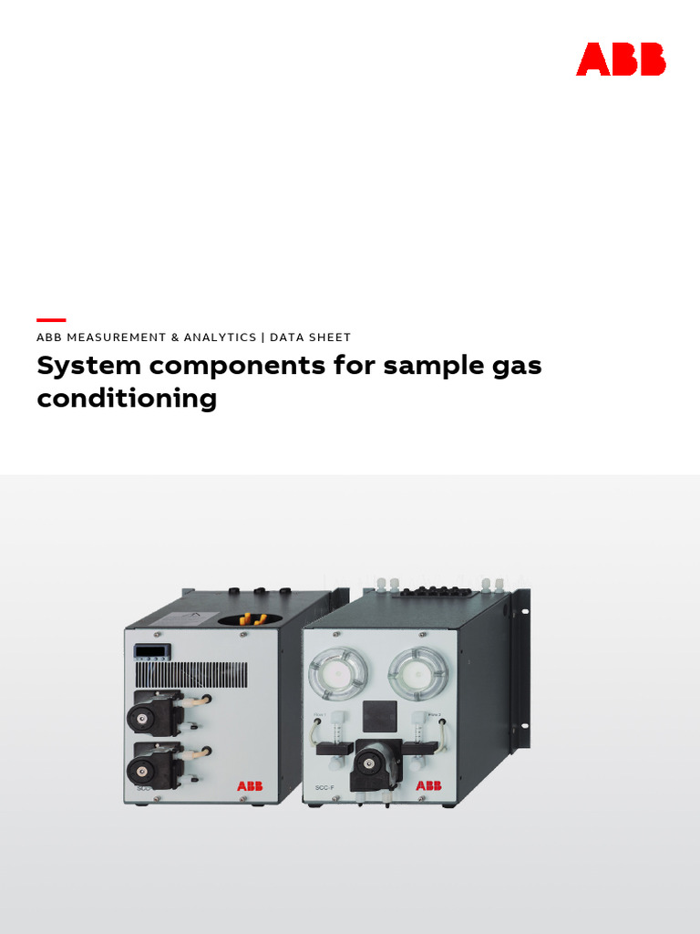 Gas Conditioning System Components | PDF | Heat Exchanger | Gases