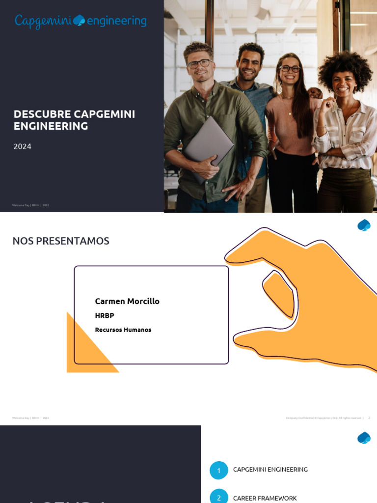 Descubre Capgemini Engineering - 2024 | Download Free PDF | Engineering | Human Resource Management