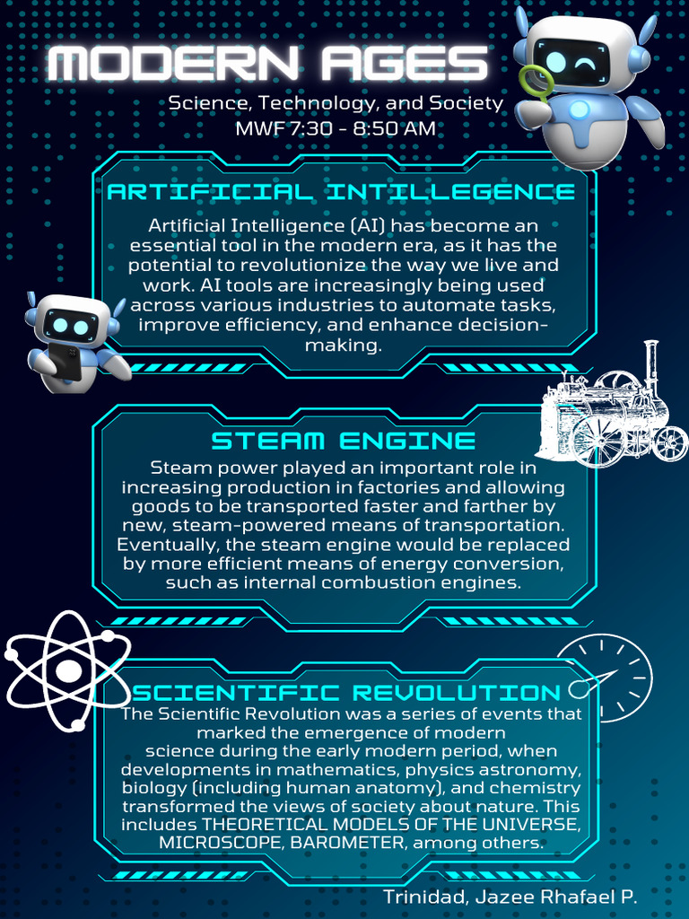 Poster About The MODERN AGES | PDF