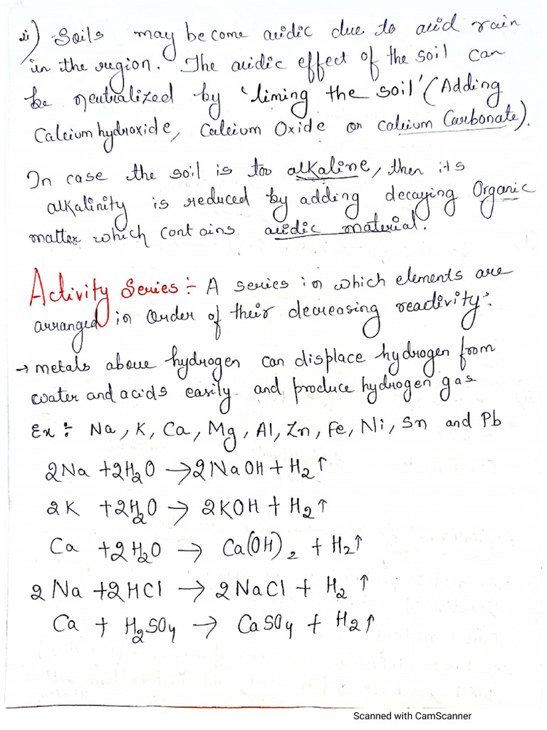 Chemical Reactions ( ICSE CLASS 8 CHEMISTRY PART 3 ) | PDF