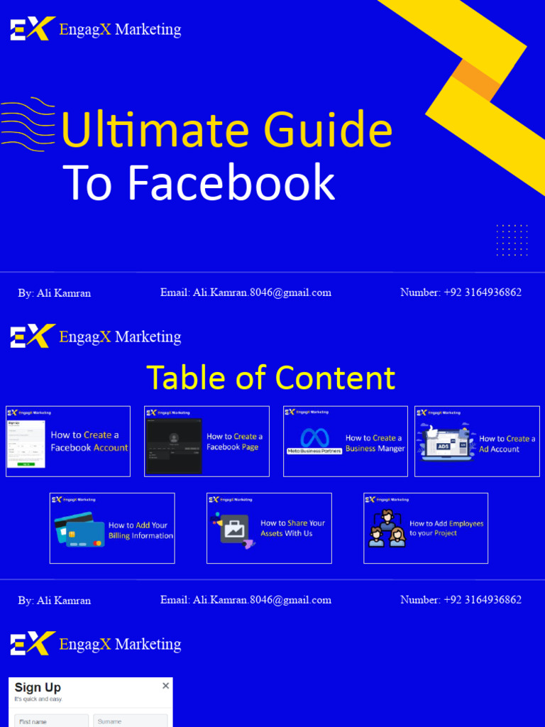 Ultimate Guide to Facebook Marketing | PDF | Facebook | Cyberspace