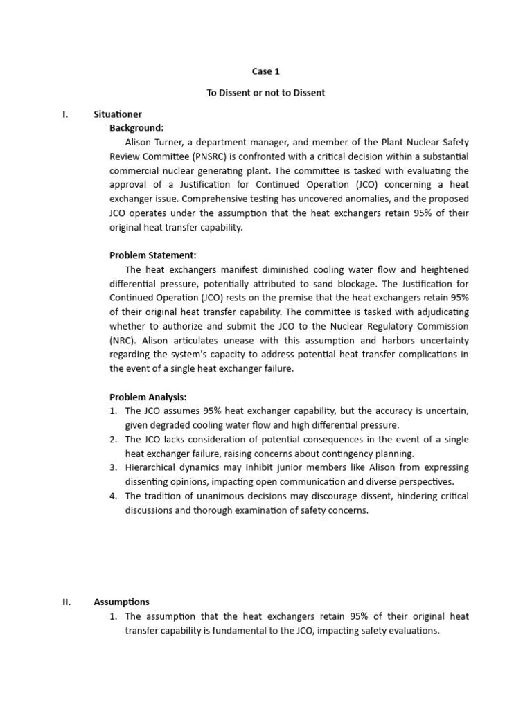 Practical Exercise 2 | PDF | Nuclear Regulatory Commission | Evaluation