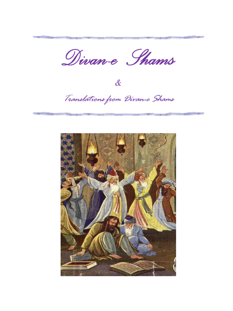Divan e Shams | PDF | Rumi