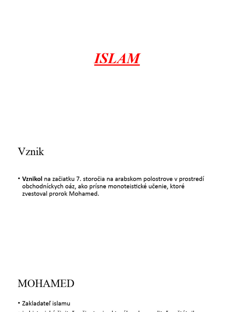 ISLAM | PDF