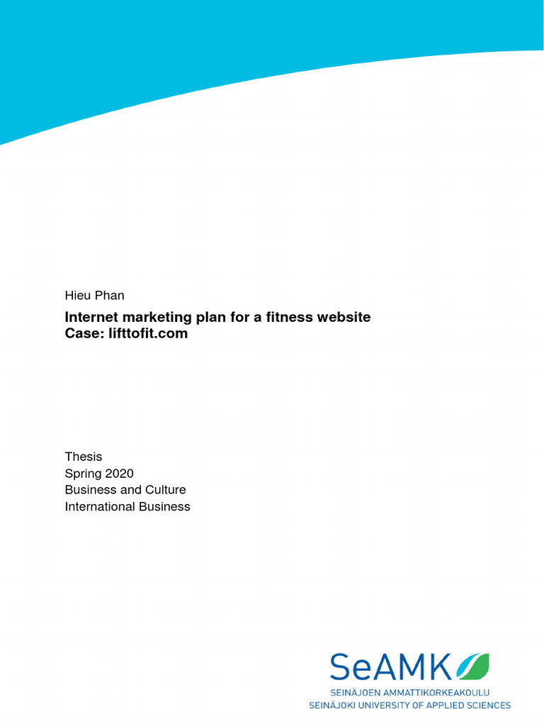 Gym SWOT Analysis for LiftToFit.com | PDF | Digital Marketing | Methodology