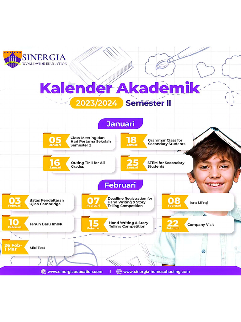 Kalender Akademik Semester 2 | PDF