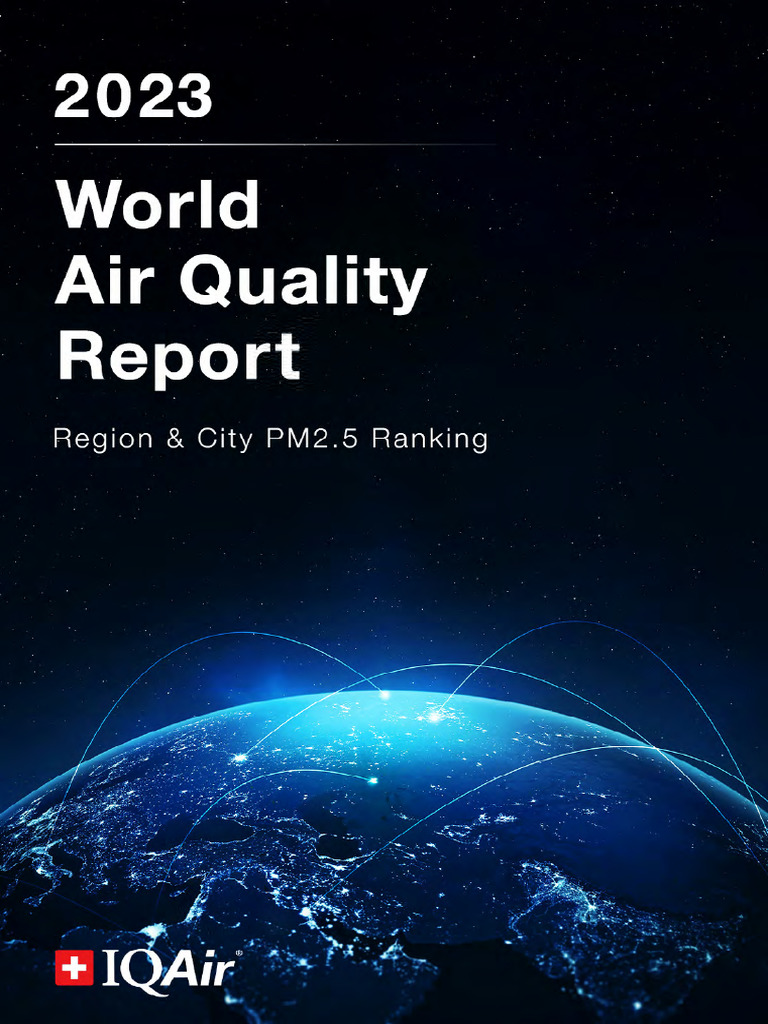 2023 World Air Quality Overview | PDF | Air Pollution | Particulates