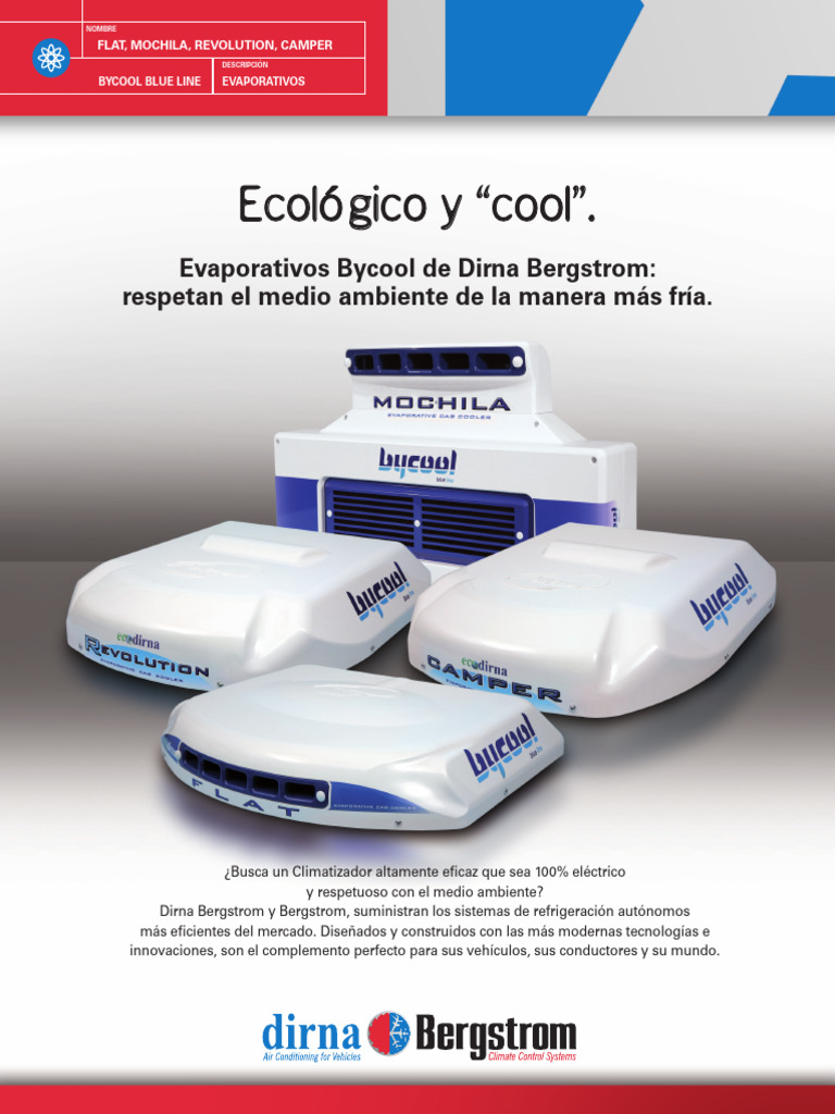 Mochilas Evaporativas Bycool Blue Line | PDF | Motores