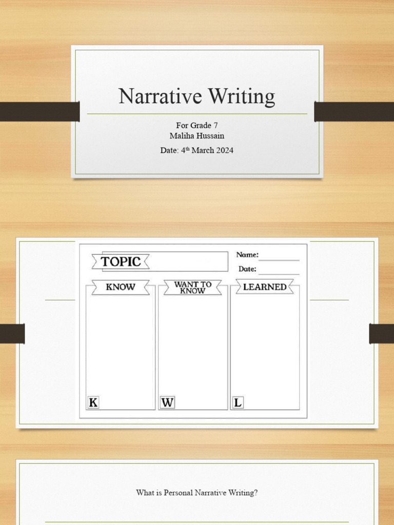 Narrative Writing | PDF | Experience | Narrative