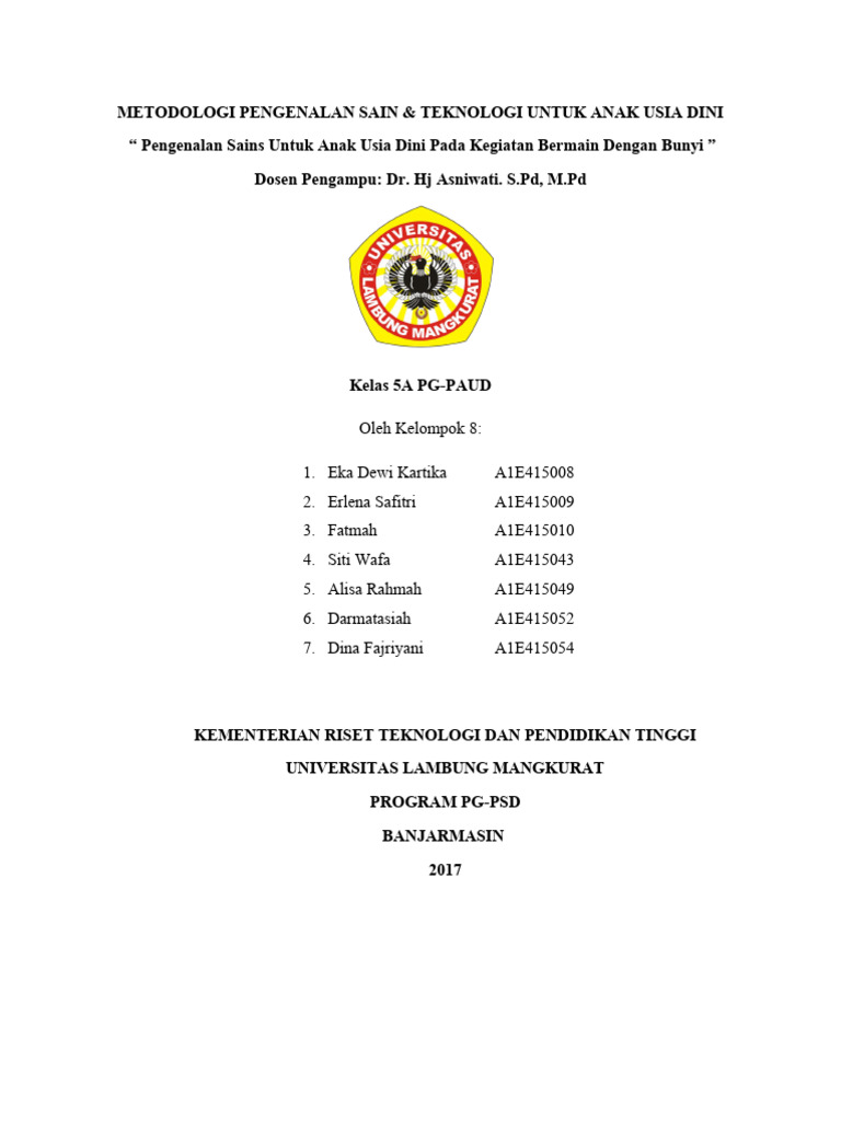 Metodologi Pengenalan Sain | PDF