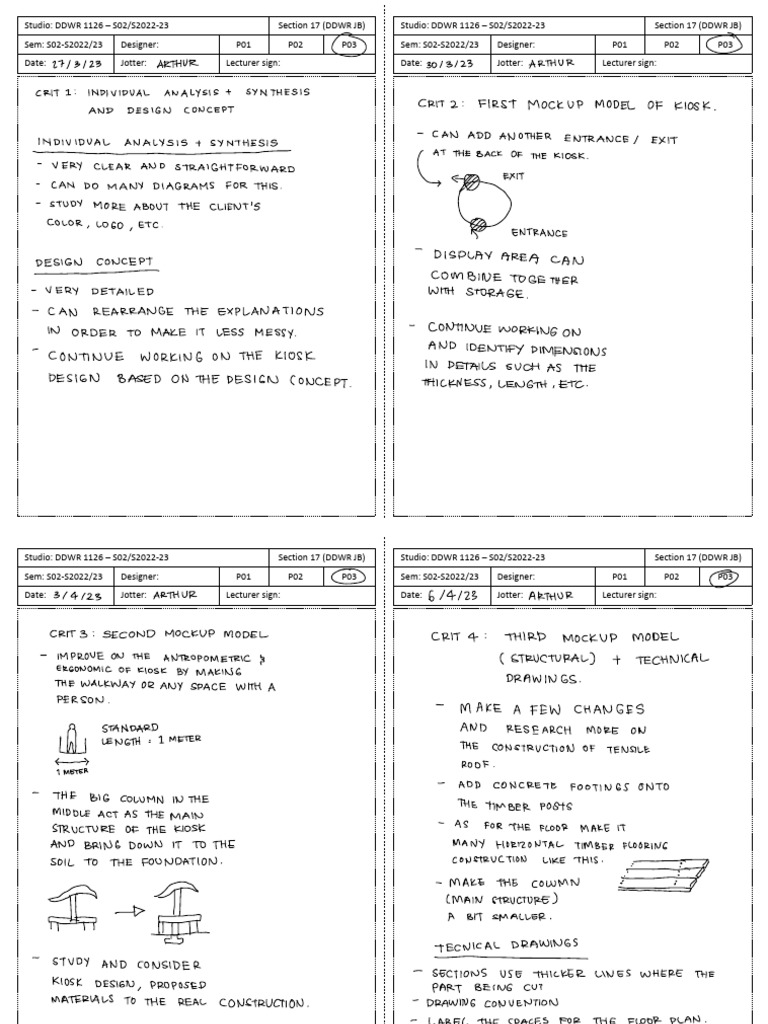 ARTHUR ANDERSEN ASING A22DW1185 DDWR1126 S17 CRIT LOG SHEET P03 KIOSK ...