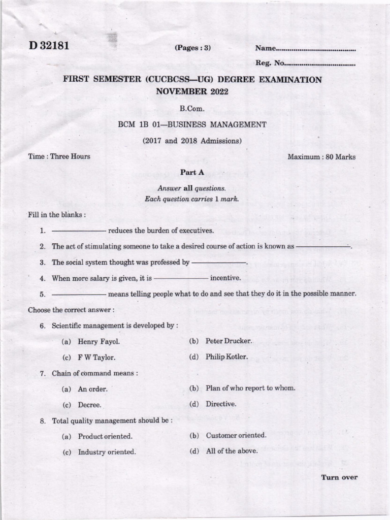 BM 7 | PDF | Business