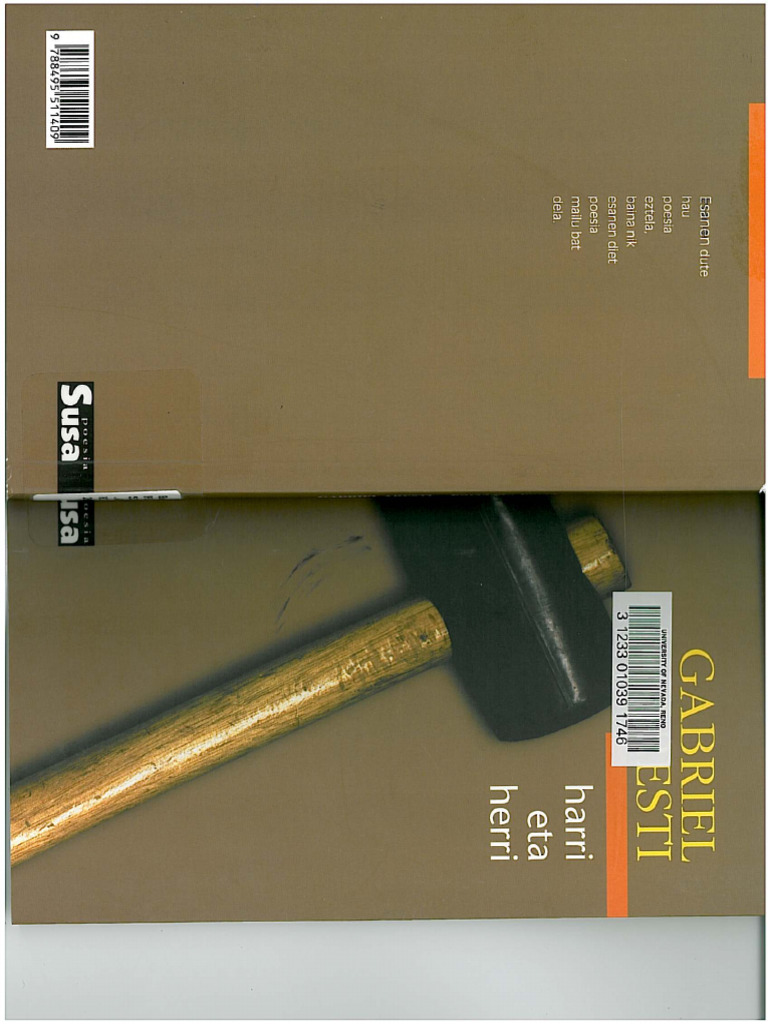Gabriel Aresti. Harri Eta Herri | PDF