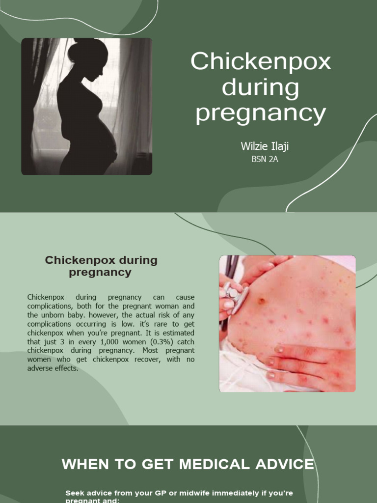 Chickenpox Risks in Pregnancy | PDF | Pregnancy | Diseases And Disorders