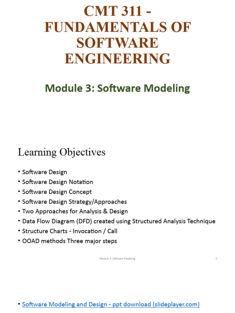 Module 3 - Software Modeling | PDF | Method (Computer Programming) | Inheritance (Object ...