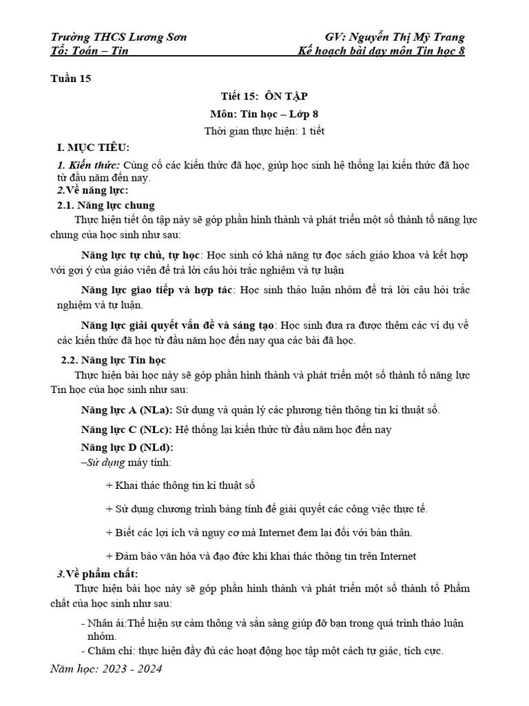 GiaoAnTin8 Tuan15 18 | PDF