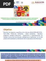 Norma Oficial Mexicana Nom 087 Ecol Ssa1 2002 | PDF | Residuos ...