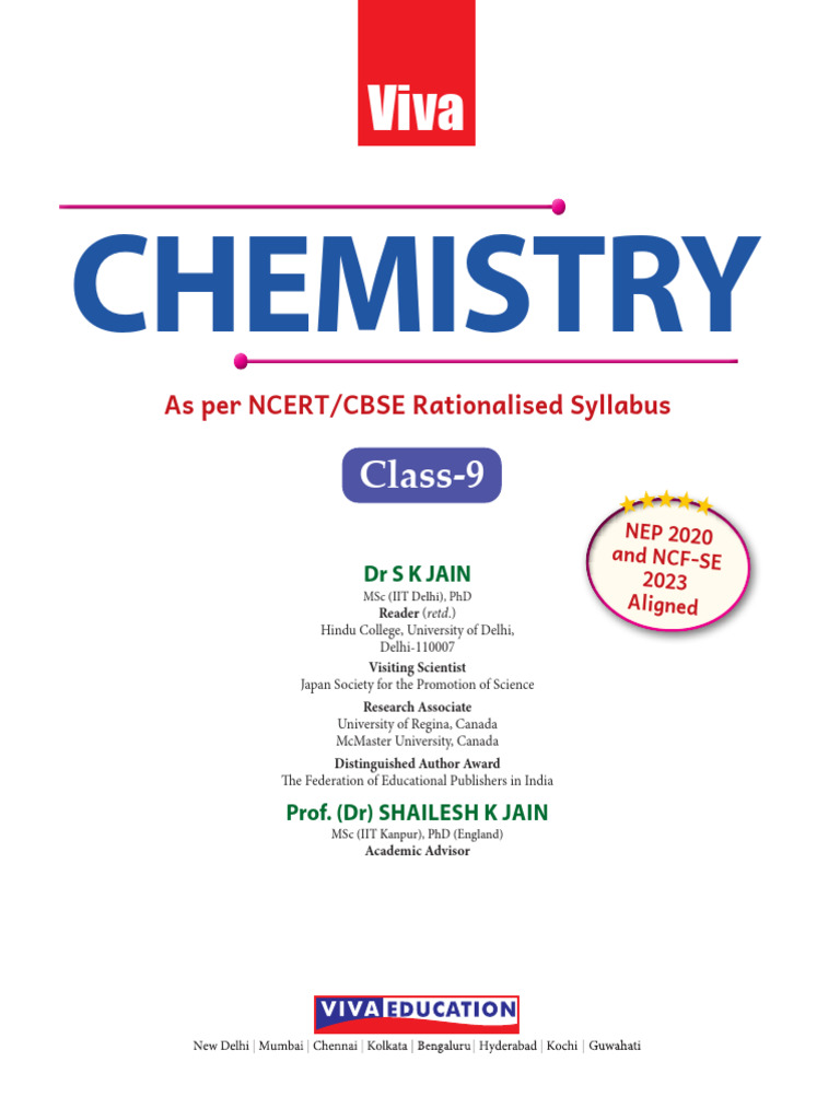 Class 9 Chemistry NCERT Syllabus Guide | PDF