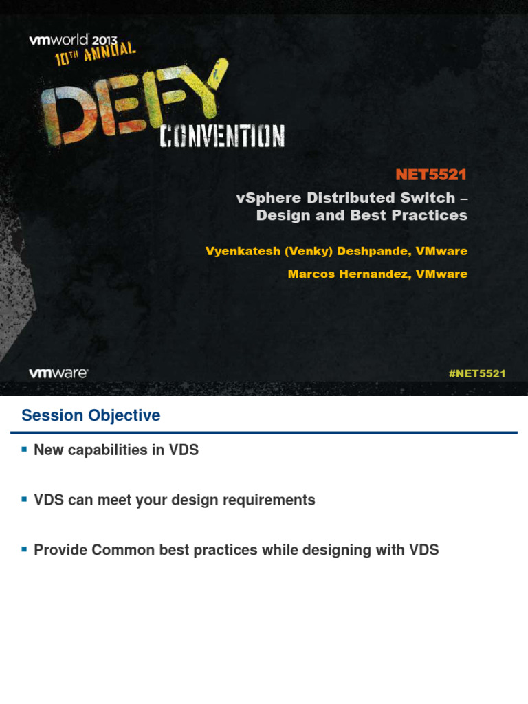 VDS Design Best Practices | PDF | Computer Network | Internet Standards