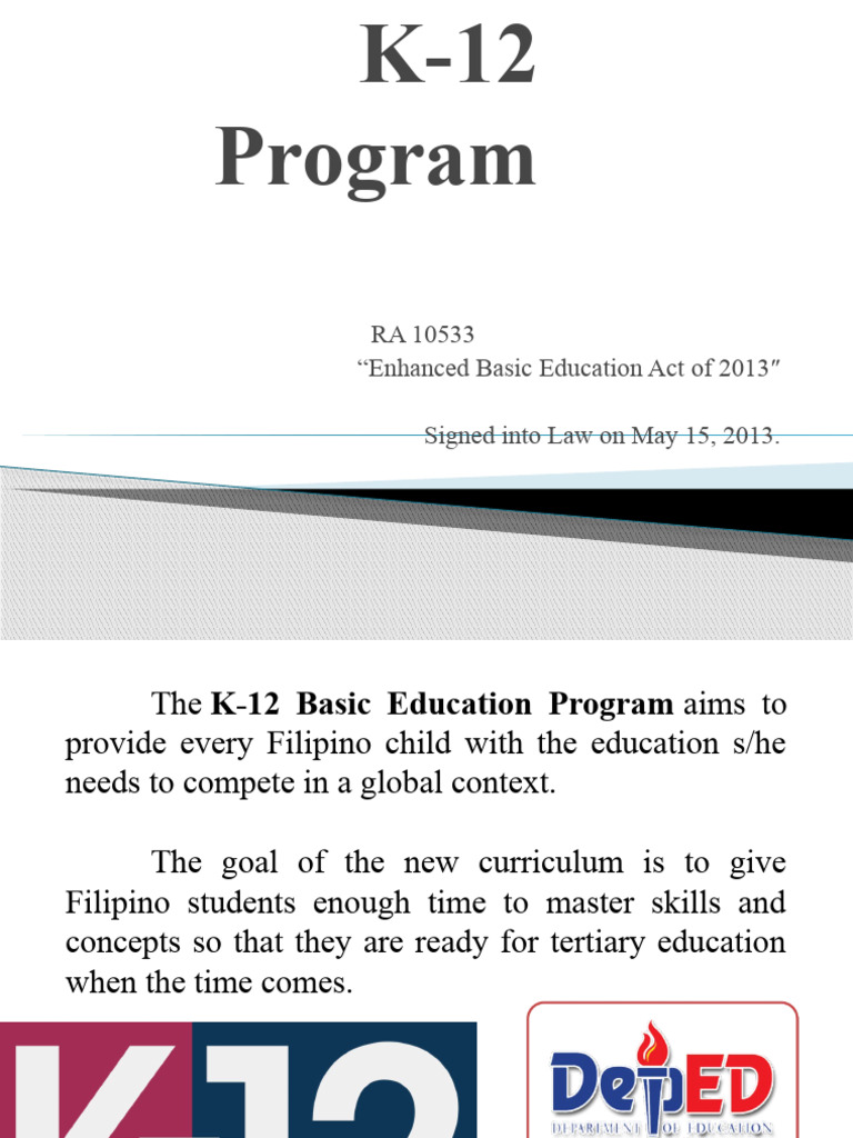 K 12 Program | PDF | Science