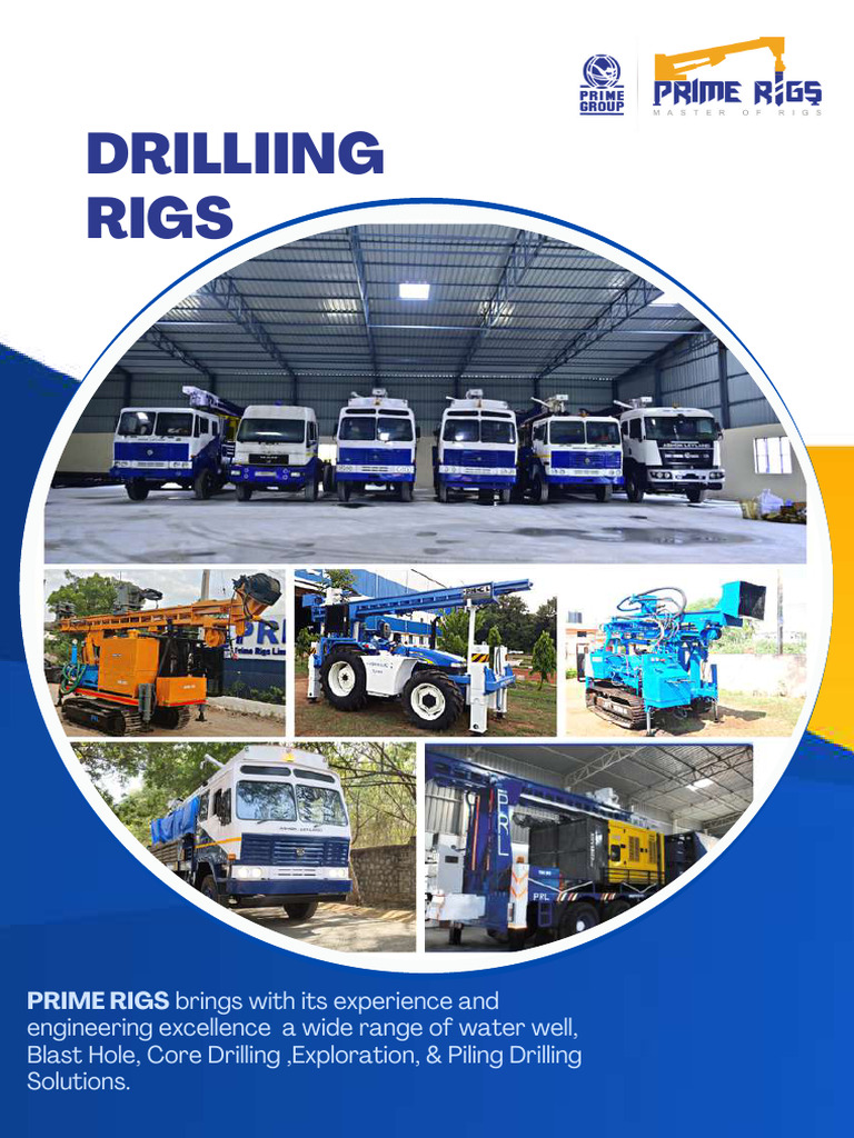 PRL - CATALOGUE (3) - Compressed | PDF | Drilling Rig