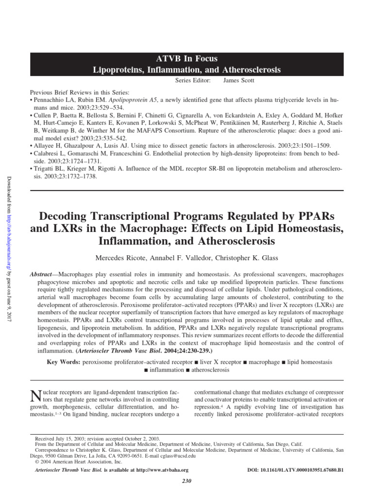 230 Full | PDF | Cholesterol | Lipoprotein