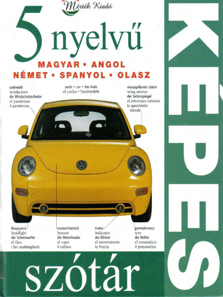 5 Nyelvű Kepes Szotar PDF | PDF