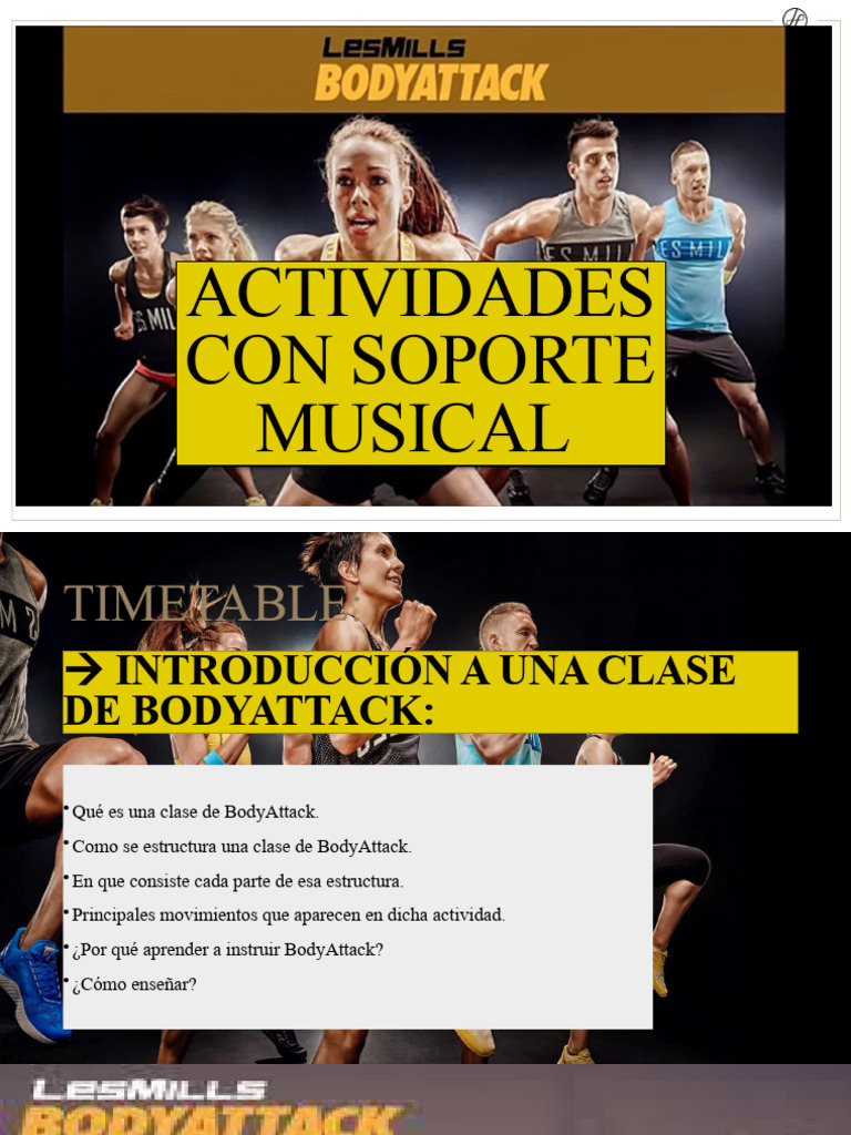 Bodyattack 1 | PDF | Aptitud física | Ejercicio aerobico