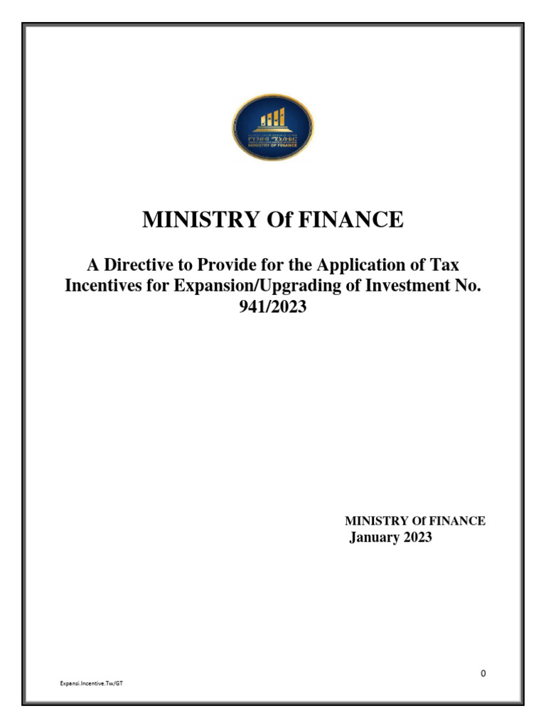 The Application of Tax Incentives | PDF | Taxes | Tax Exemption