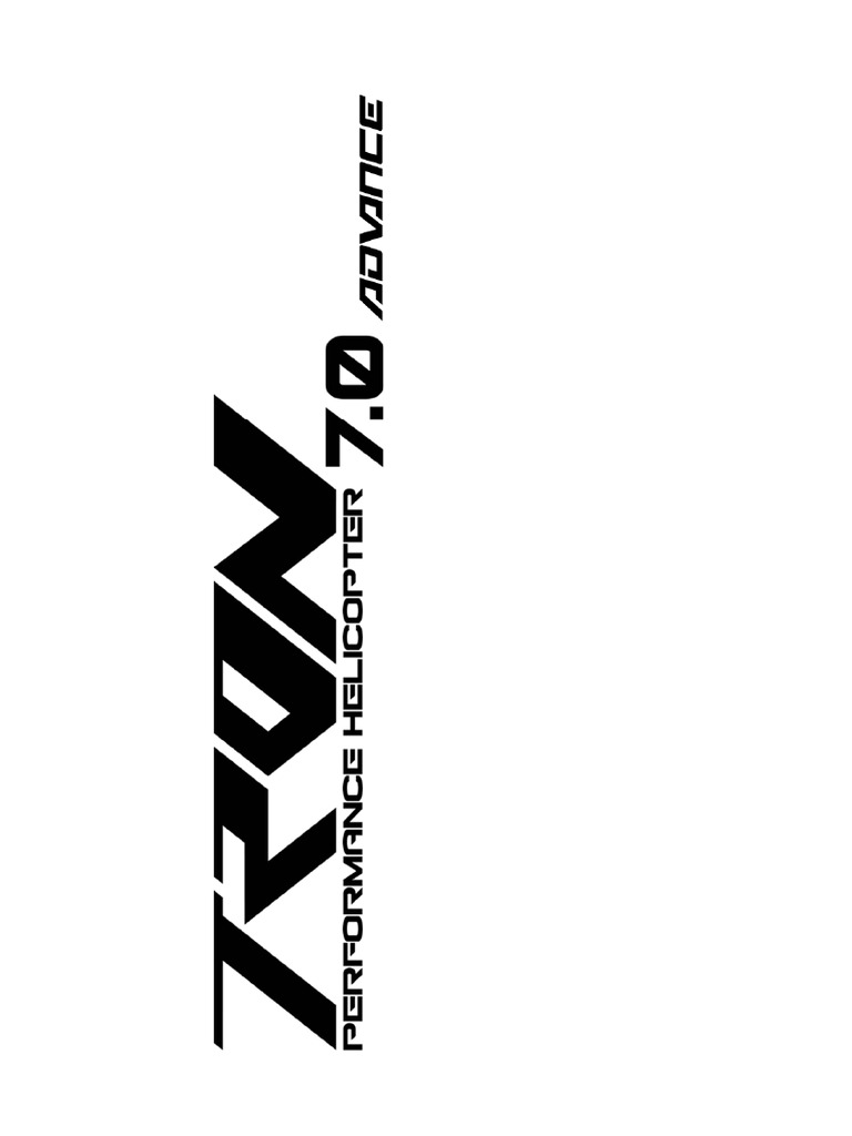 Tron 7.0 User Manual | PDF | Gear | Belt (Mechanical)