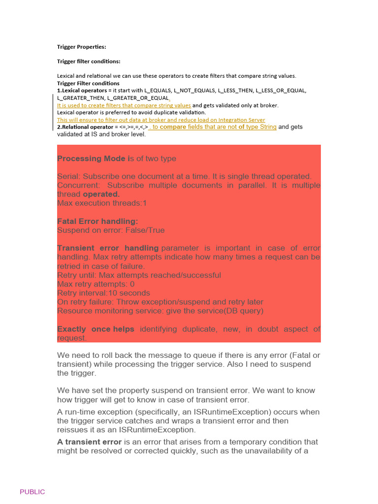 Trigger Properties | PDF | Computing | Computer Programming Trigger Properties | PDF | Computing | Computer Programming