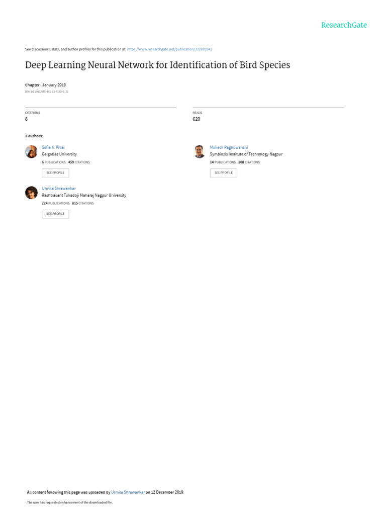 Deep Learning | PDF | Deep Learning | Computing