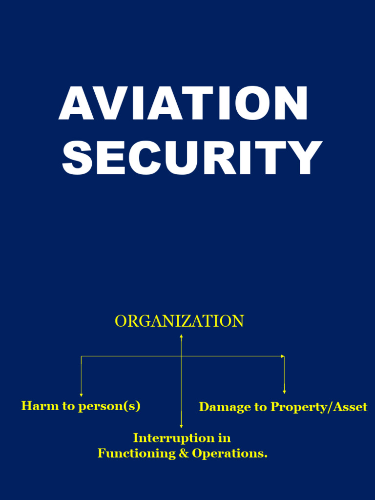 Aviation Security Threats Guide | PDF | Airport | Security Alarm