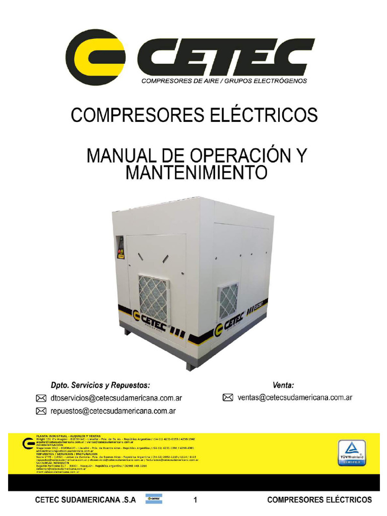 MANUAL DE OPERACION Y MANTENIMIENTO (Español) | PDF