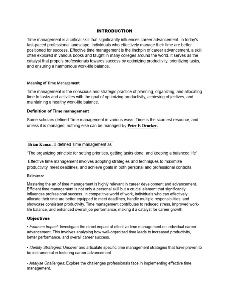 Time Management PCD 2 | PDF | Time Management | Professional Skills