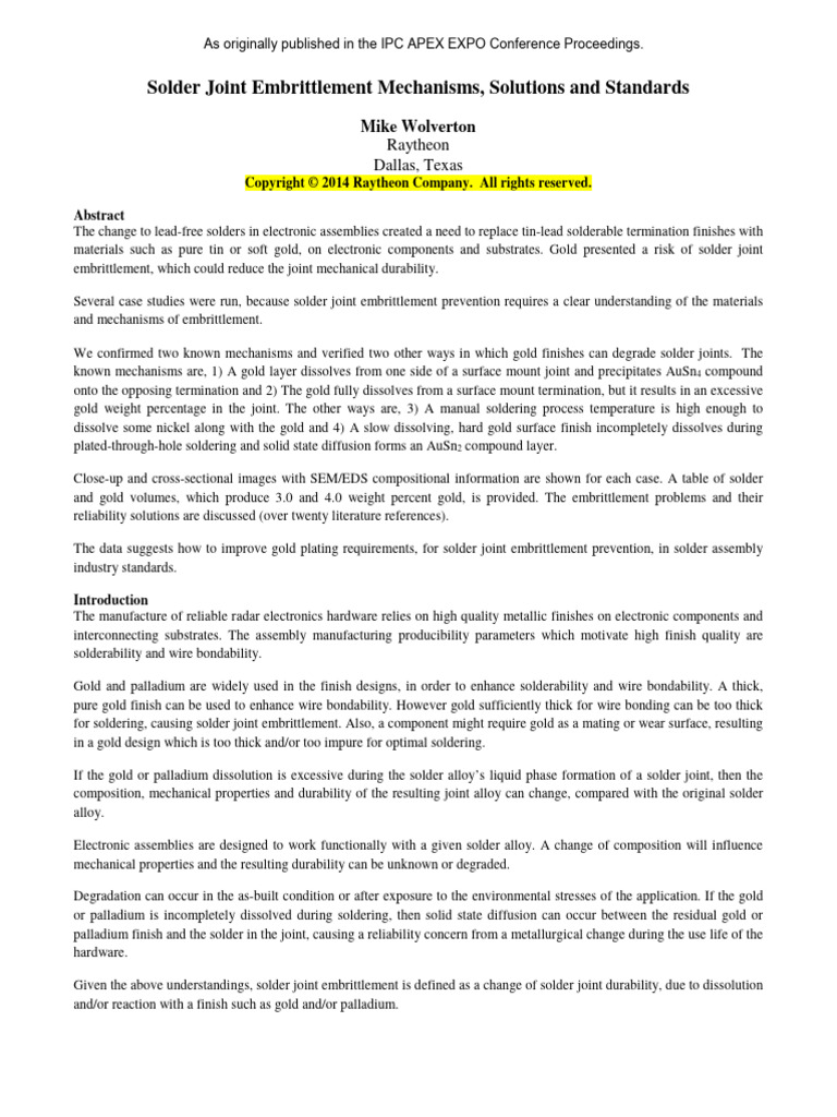 solder_joint_embrittlement_mechanisms_solutions_standards_ipc | PDF ...