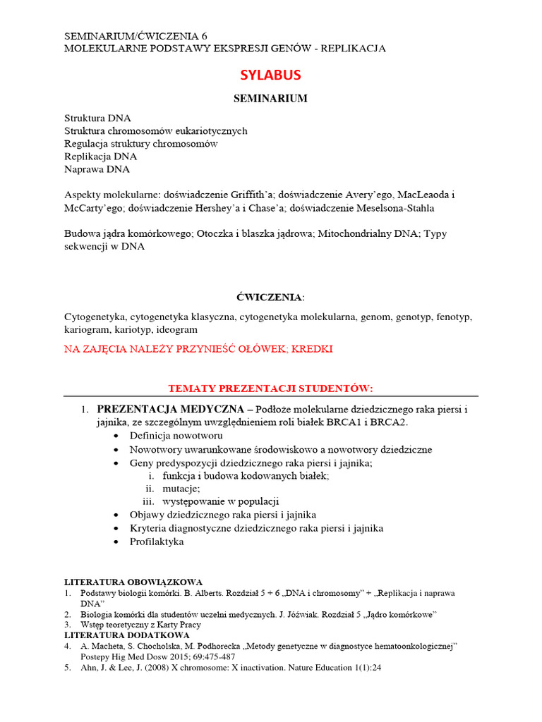 Biolo 6 | PDF