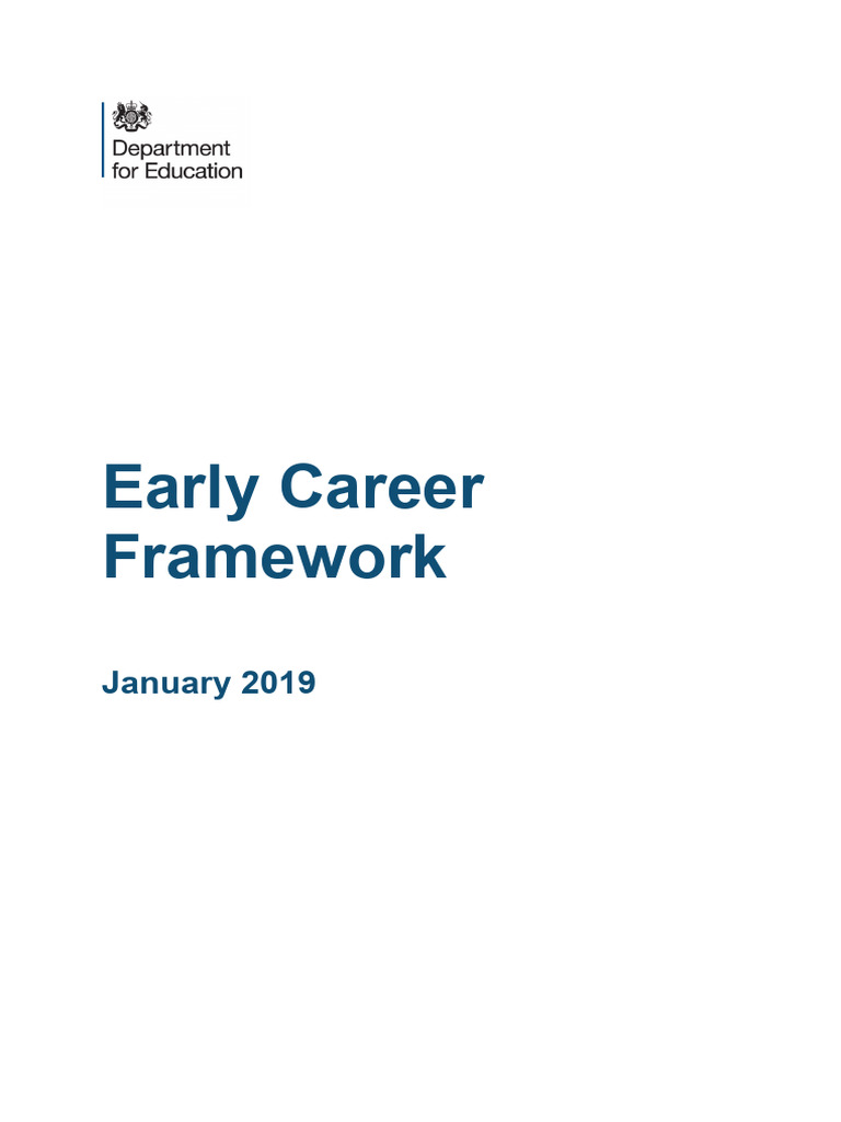Early-Career Framework April 2021 | PDF | Educational Assessment | Knowledge