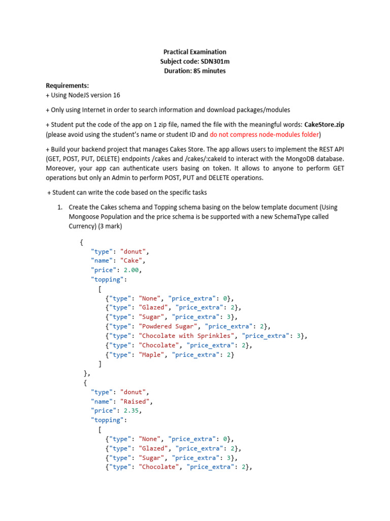 Đề thi | PDF | Zip (File Format) | Computer File
