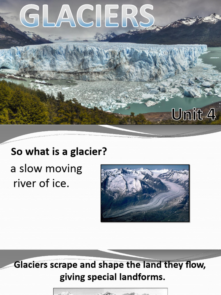 Review Lesson - Glaciers | PDF | Glacier | Erosion