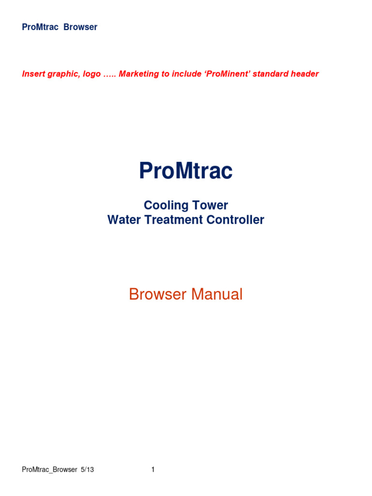 ProMtrac - Browser May 2013 | PDF | Relay | Computing