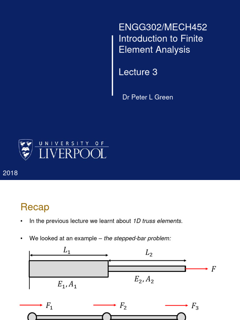 Lecture3(2) | PDF | Finite Element Method | Matrix (Mathematics)