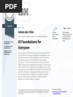 Coursera Certificate Example | PDF