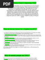 Understanding The Basics of AWS - A Beginner's Guide | PDF