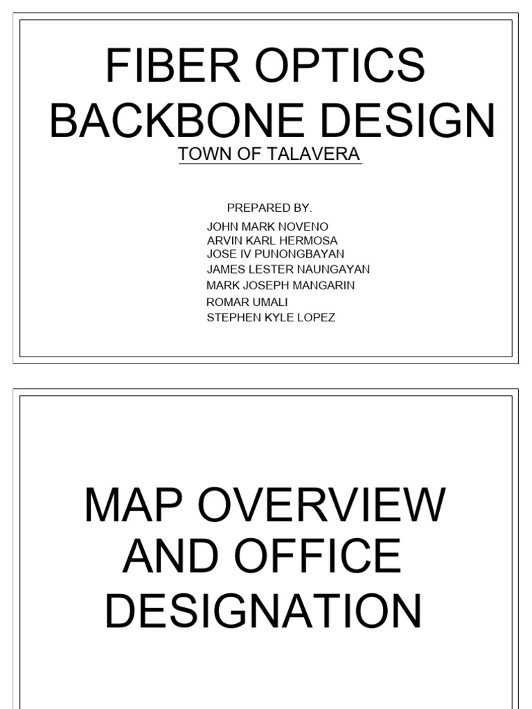Fiber Optics Design TALAVERA | PDF | Optical Fiber | Computer Science