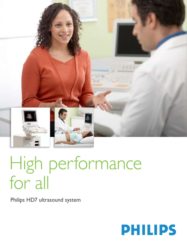 Philiphs HD7 Brochure - Ultrasound | PDF | Medical Ultrasound ...